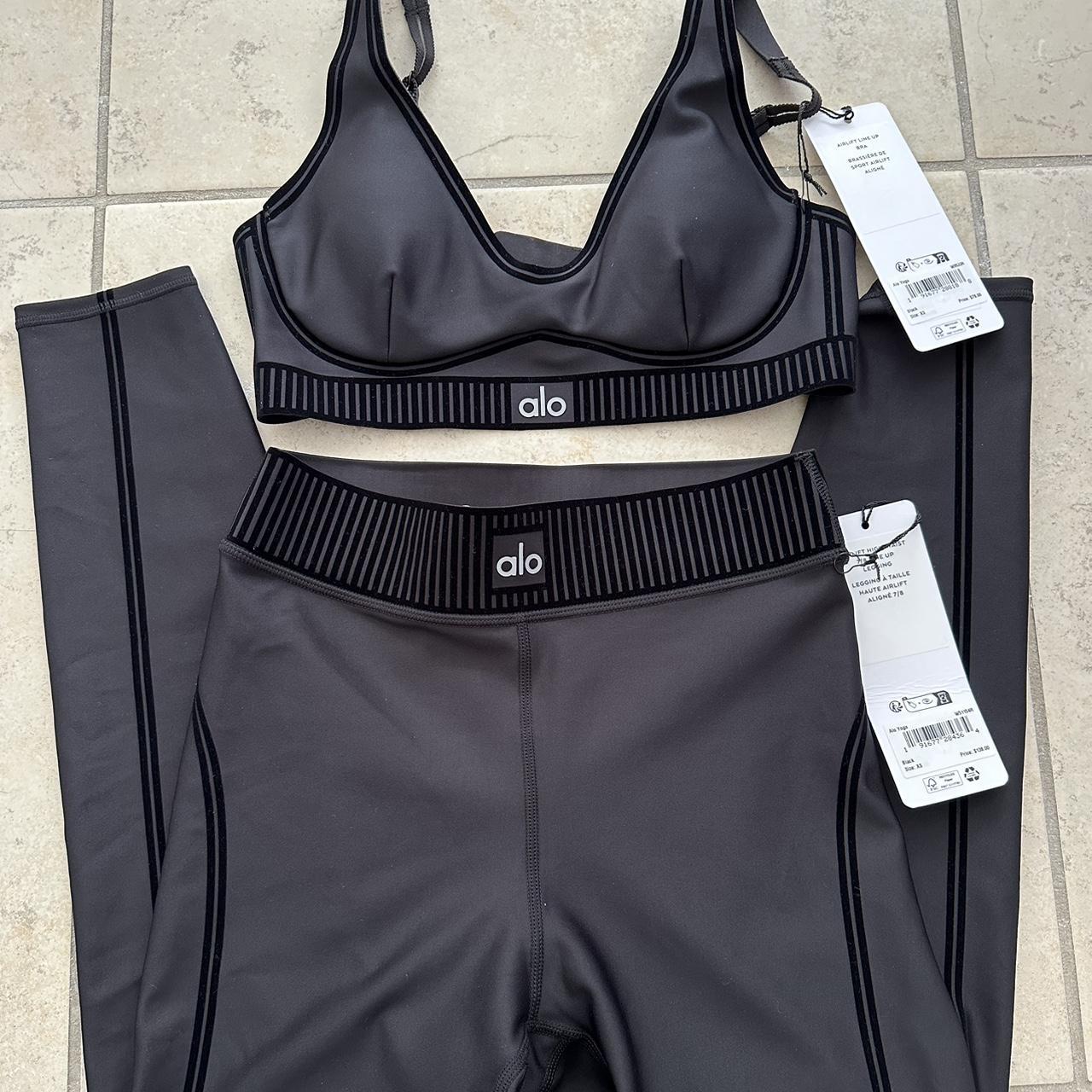Alo Yoga Airlift Set Size XS in both Leggings also... - Depop