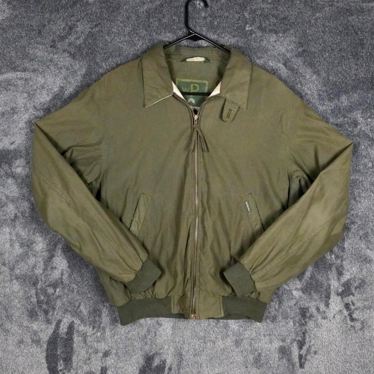 Vintage 90s Weather Proof Bomber Style Zip Up... - Depop
