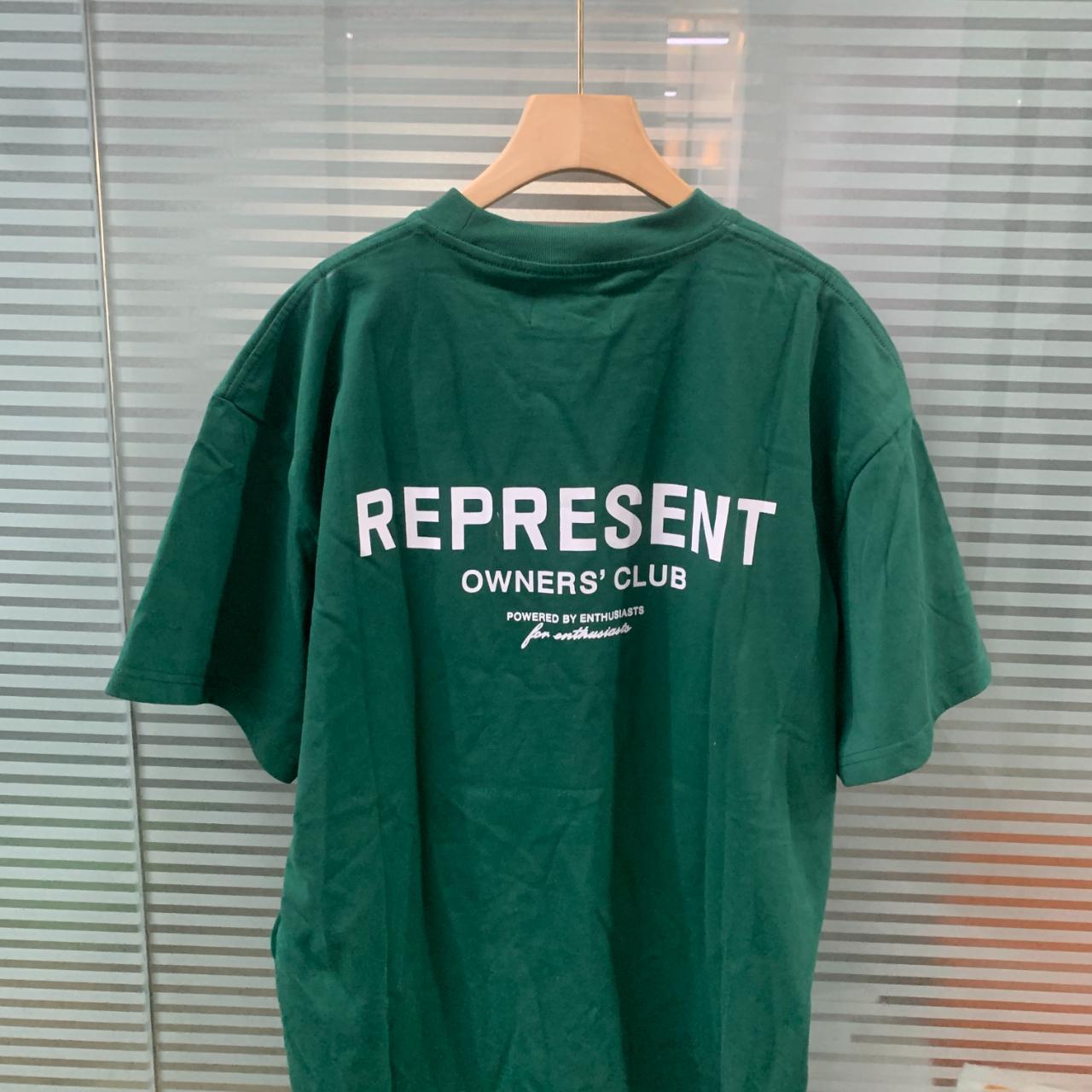 represent t-shirts darkgreen S NEW NO WEAR - Depop