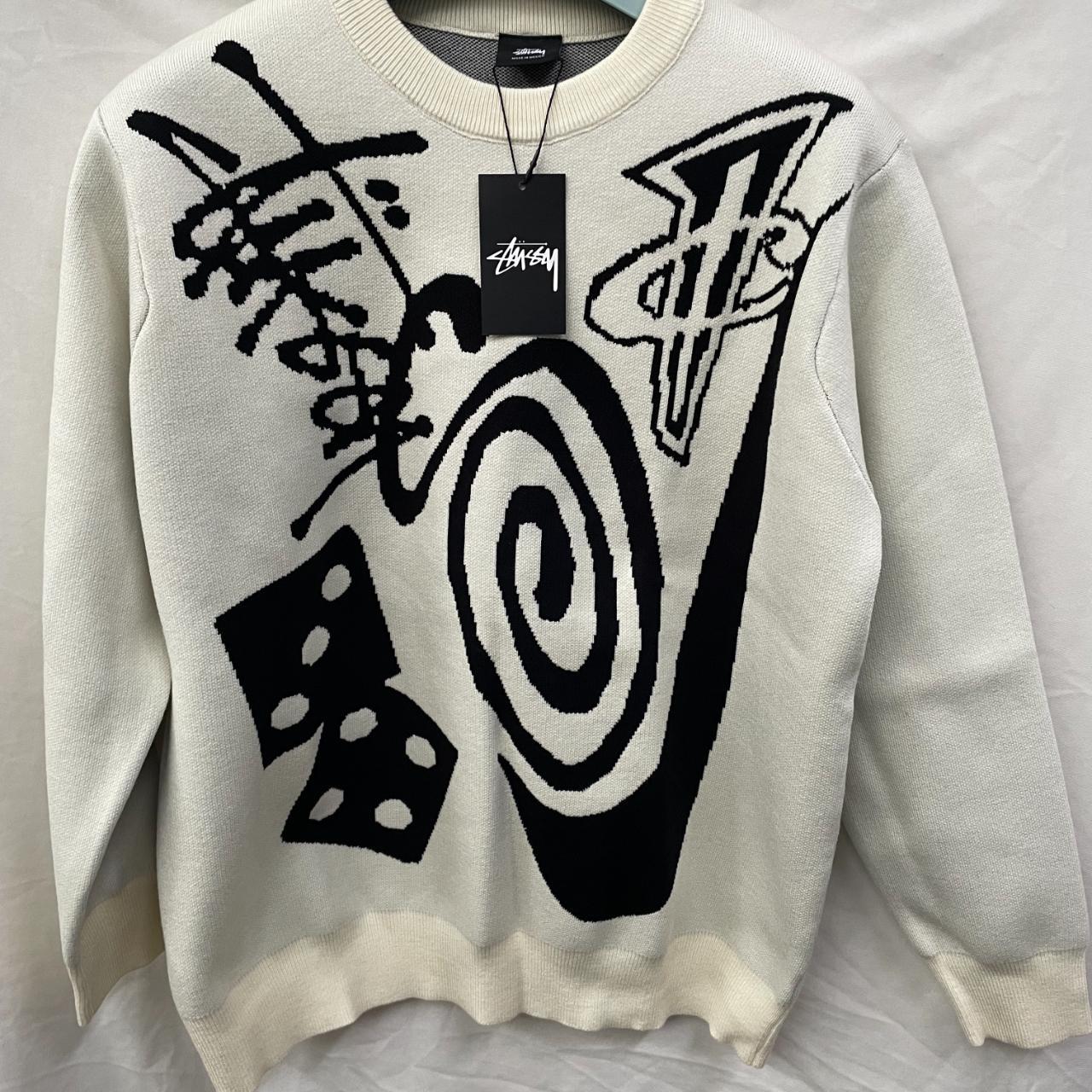 Stussy sweaters beige S Unisex new no wear - Depop