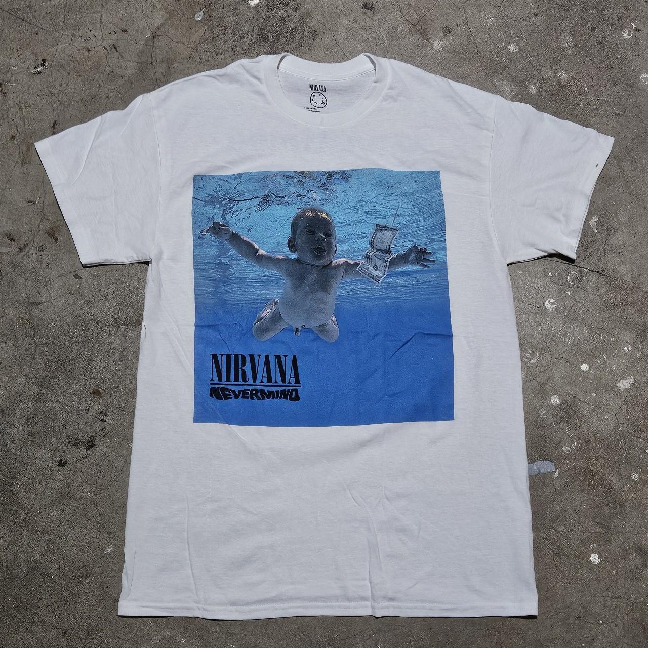 Nirvana Nevermind shirt SIZE:M 13$ OPEN TO... | Depop