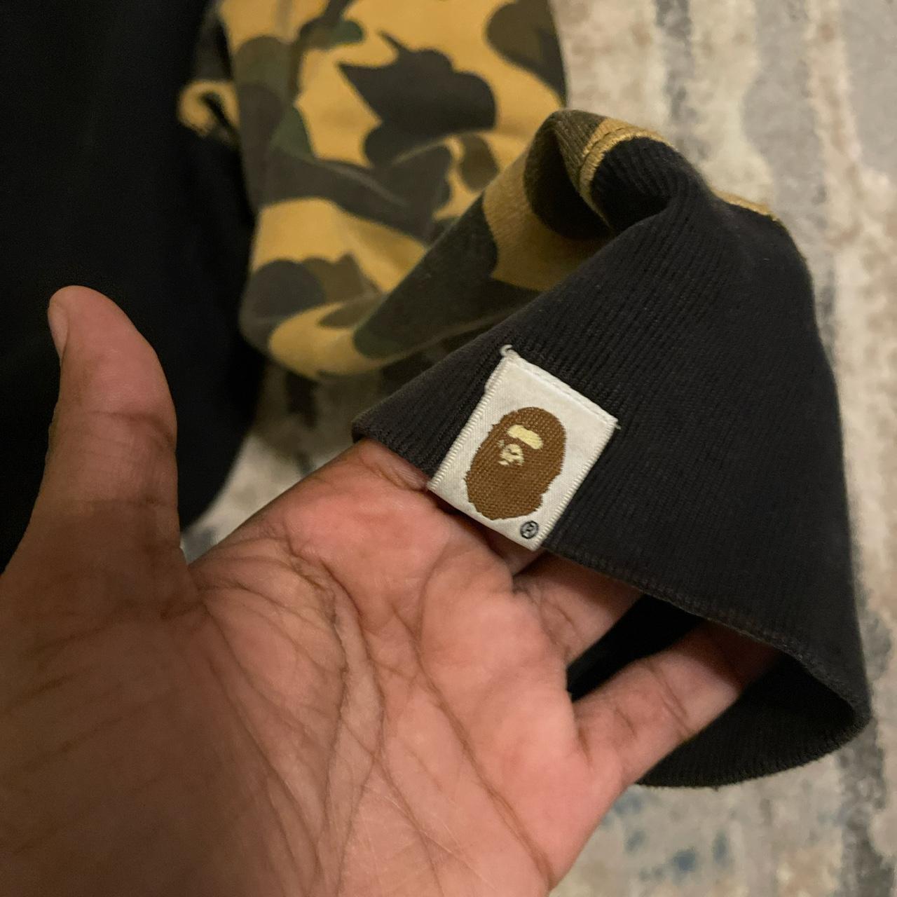 Authentic BAPE camo hoodie - Depop