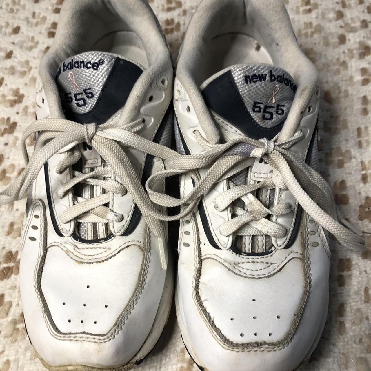 New Balance Women's White Trainers | Depop