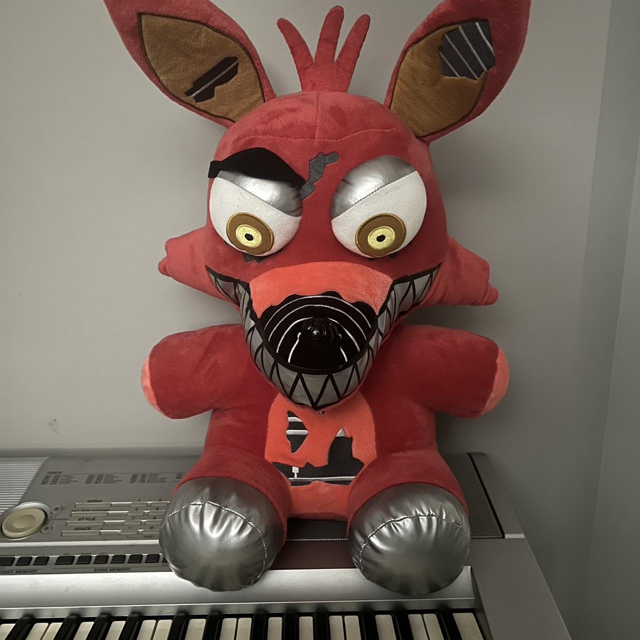 Jumbo Nightmare Foxy plush from Five Nights at... - Depop