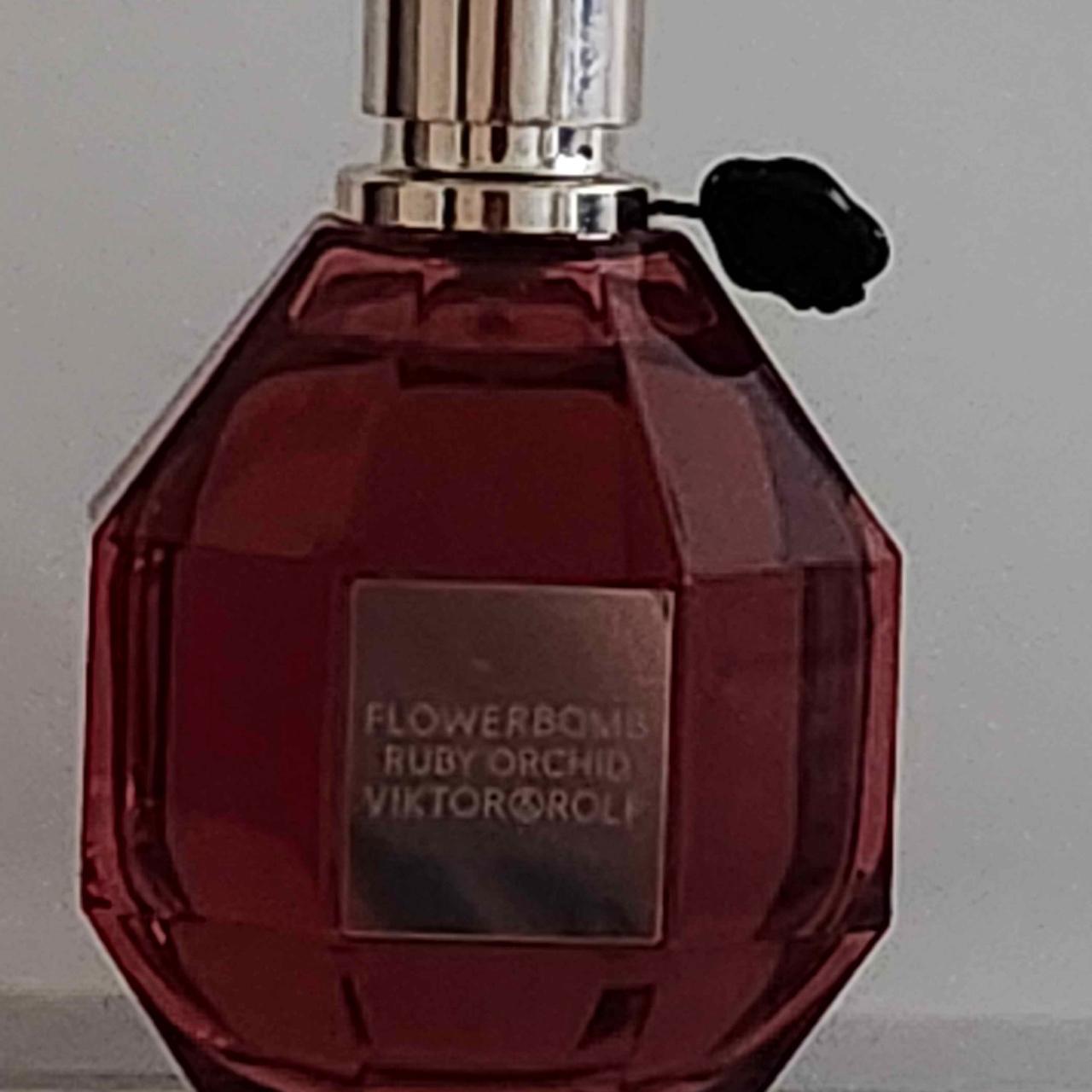 Flowerbomb Ruby Orchid Eau De Parfum, 3.4 oz. No... - Depop