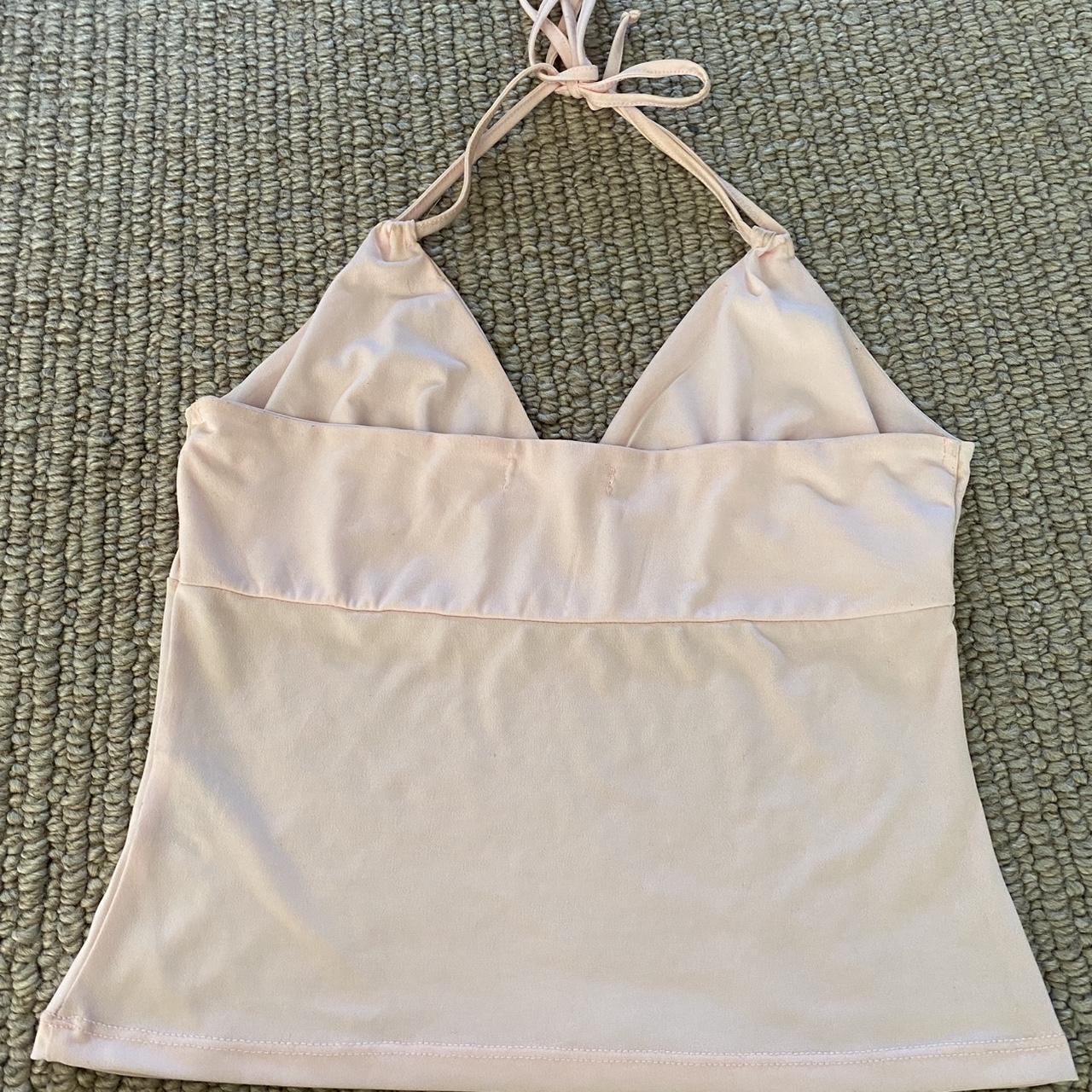 glassons tight fitting halter top - size small or... | Depop