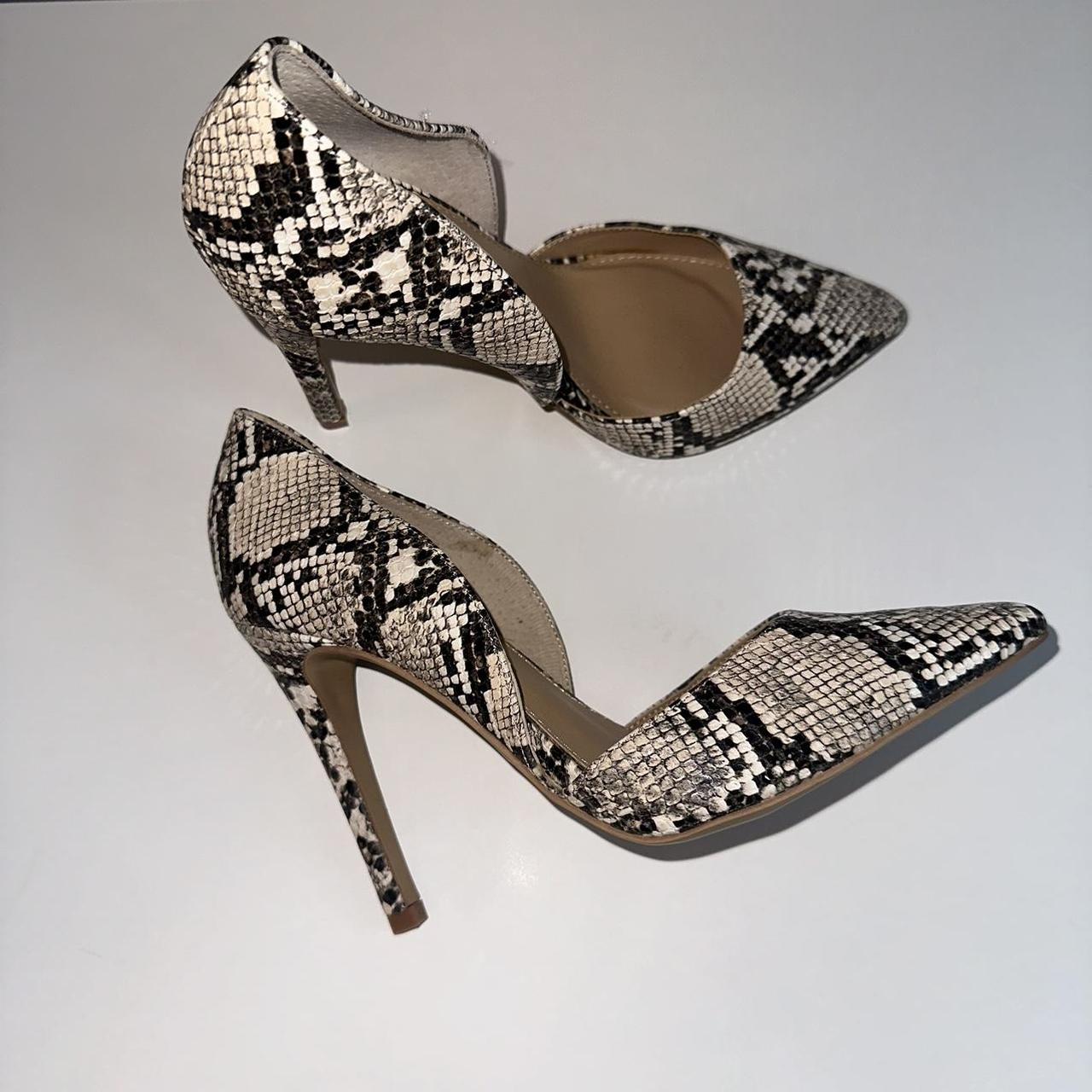 Express Snake Print Pump Brand New - tag... - Depop