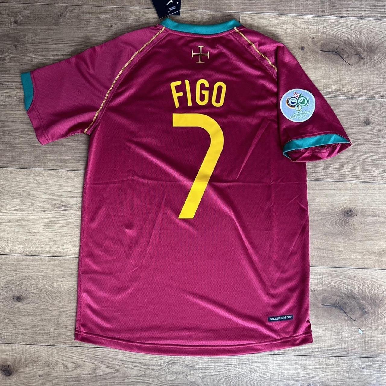 Figo #7 Portugal World Cup 2006 home jersey Size... | Depop