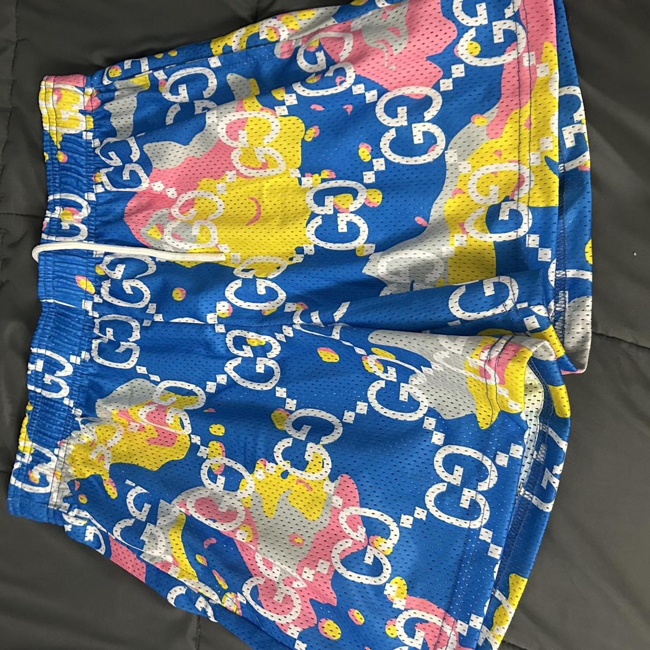 Luxury print shorts - Depop