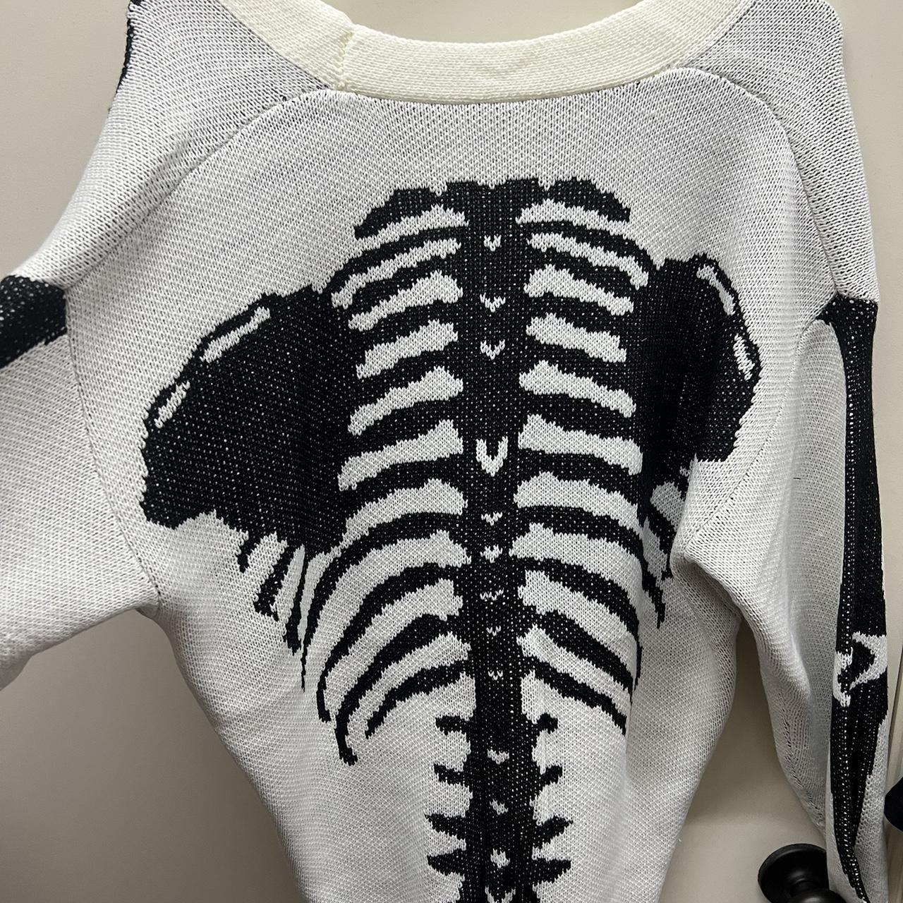 Unisex Skeleton Sweater : Brand New : Men’s Size M - Depop