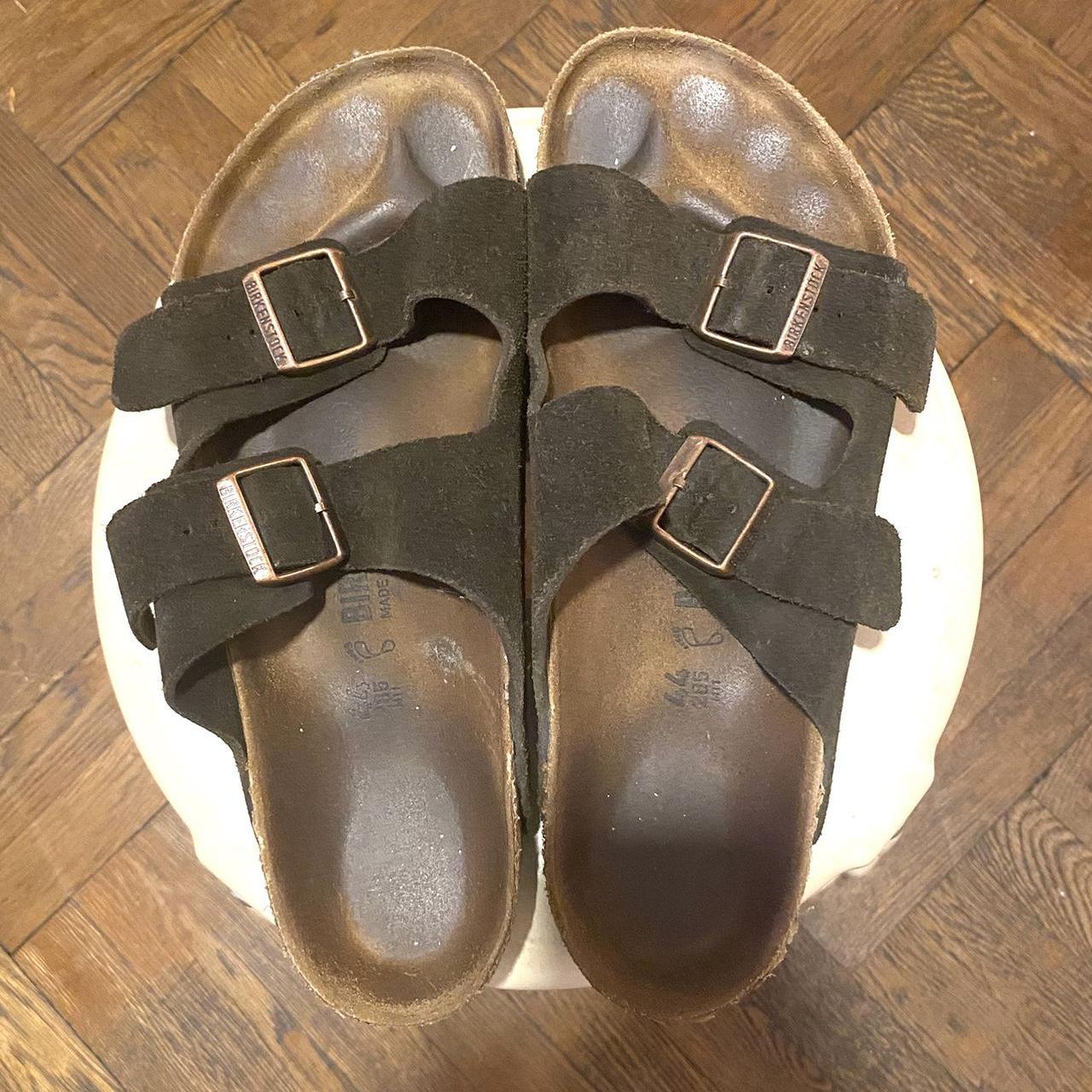 Birkenstock Mens Brown Sandals Depop