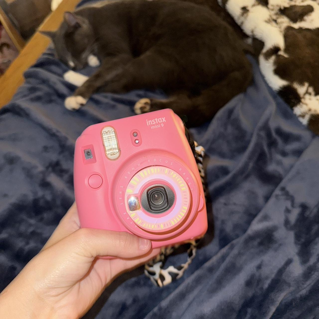 Pink Instax Mini 9! Super cute and easy to use... - Depop