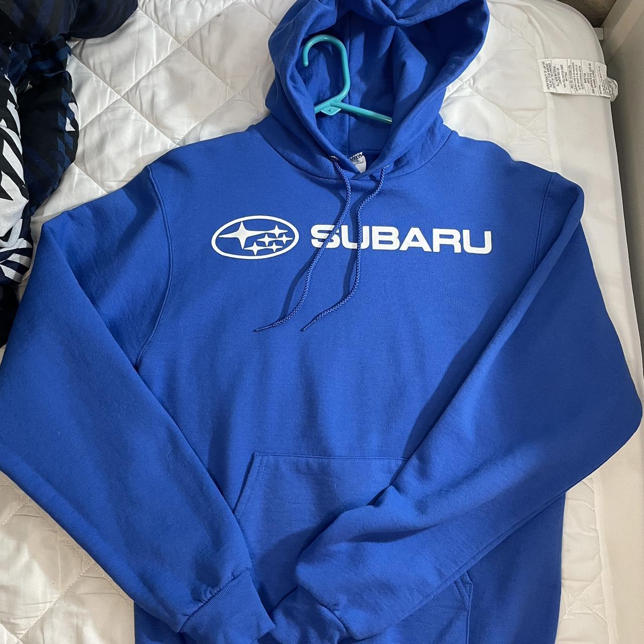 Champion hoodie Subaru size S like new - Depop