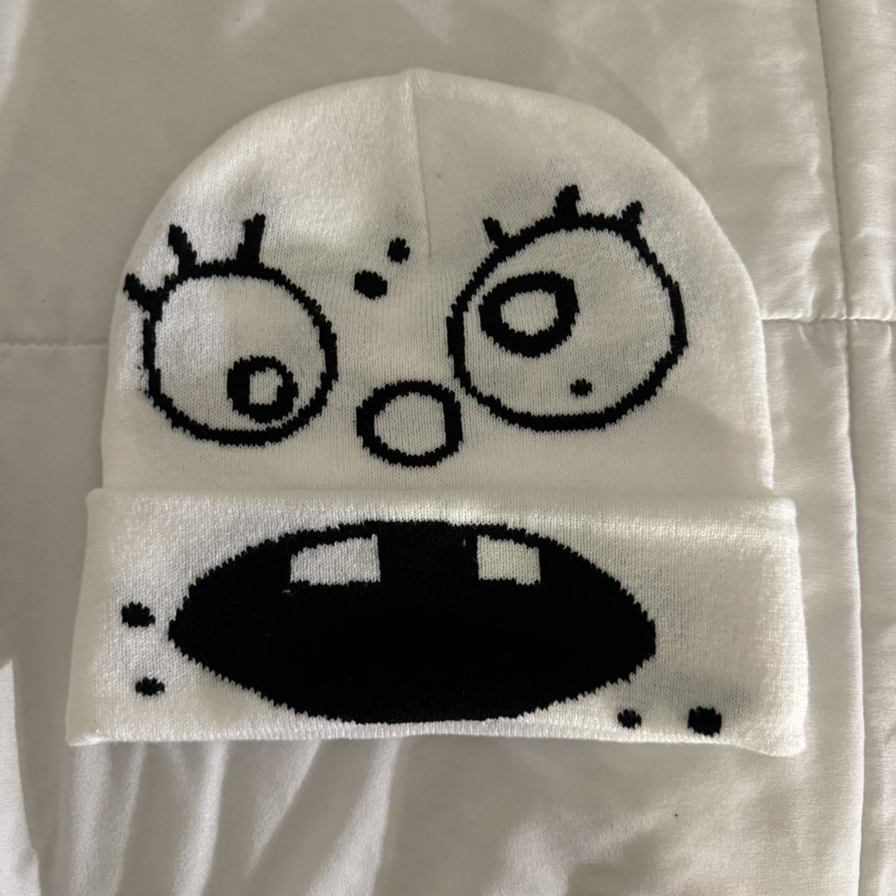 doodlebob beanie realized i bought this as an... - Depop