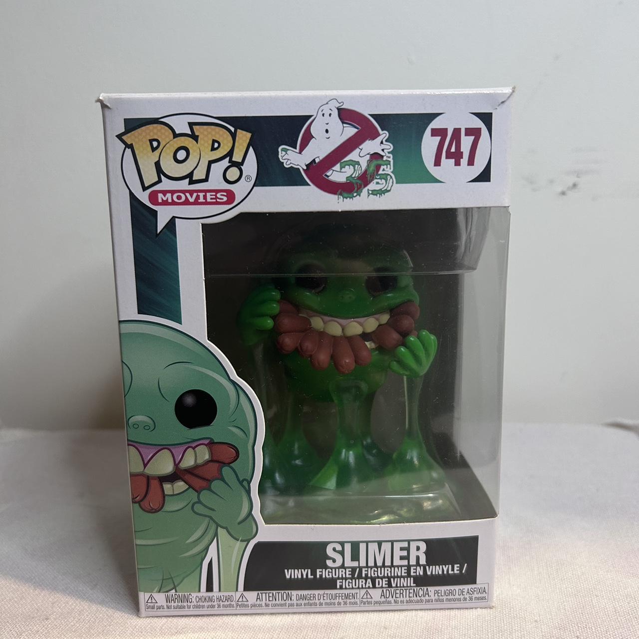 Ghostbusters Slimer Funko Pop green and white. Depop