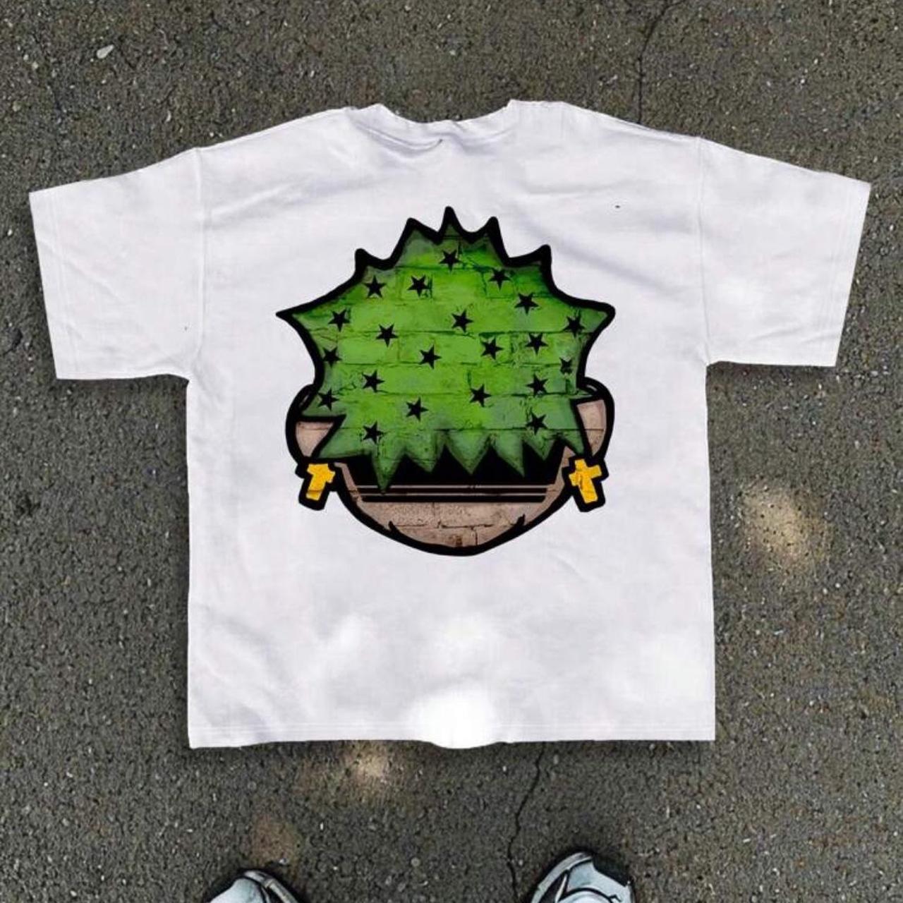 Crop Cartoon Payeah Tee Shirt Medium - Depop