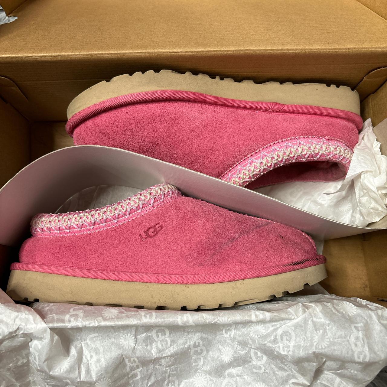 Pink Tasman Uggs Price or Best offer #uggs #fall... - Depop