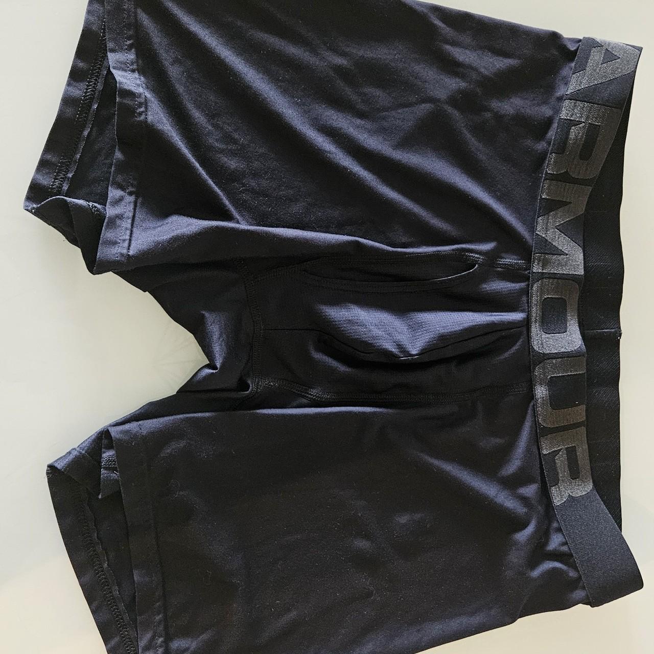Under Armour sports, black active trunks. Boxer... - Depop
