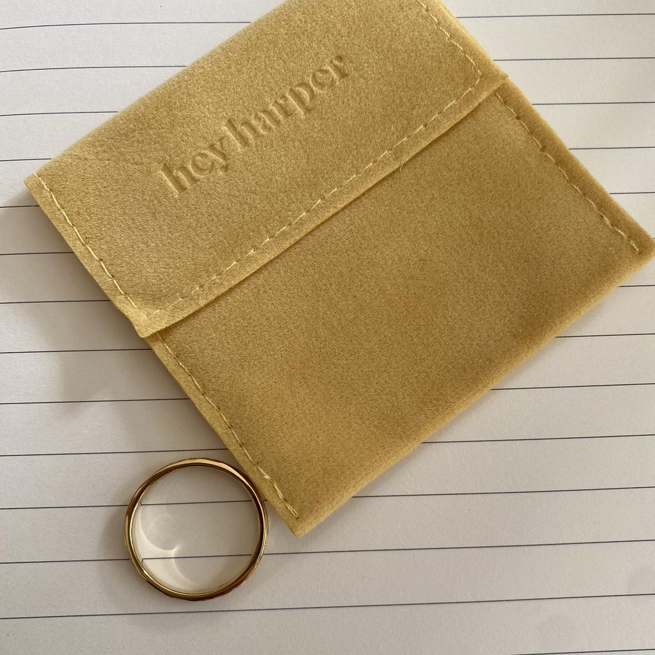 Hey Harper ring Size US 8 Tarnish free, waterproof... - Depop