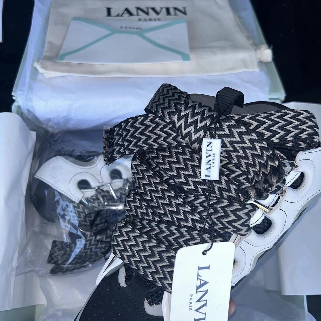 Black and white lanvins never worn‼️ - Depop