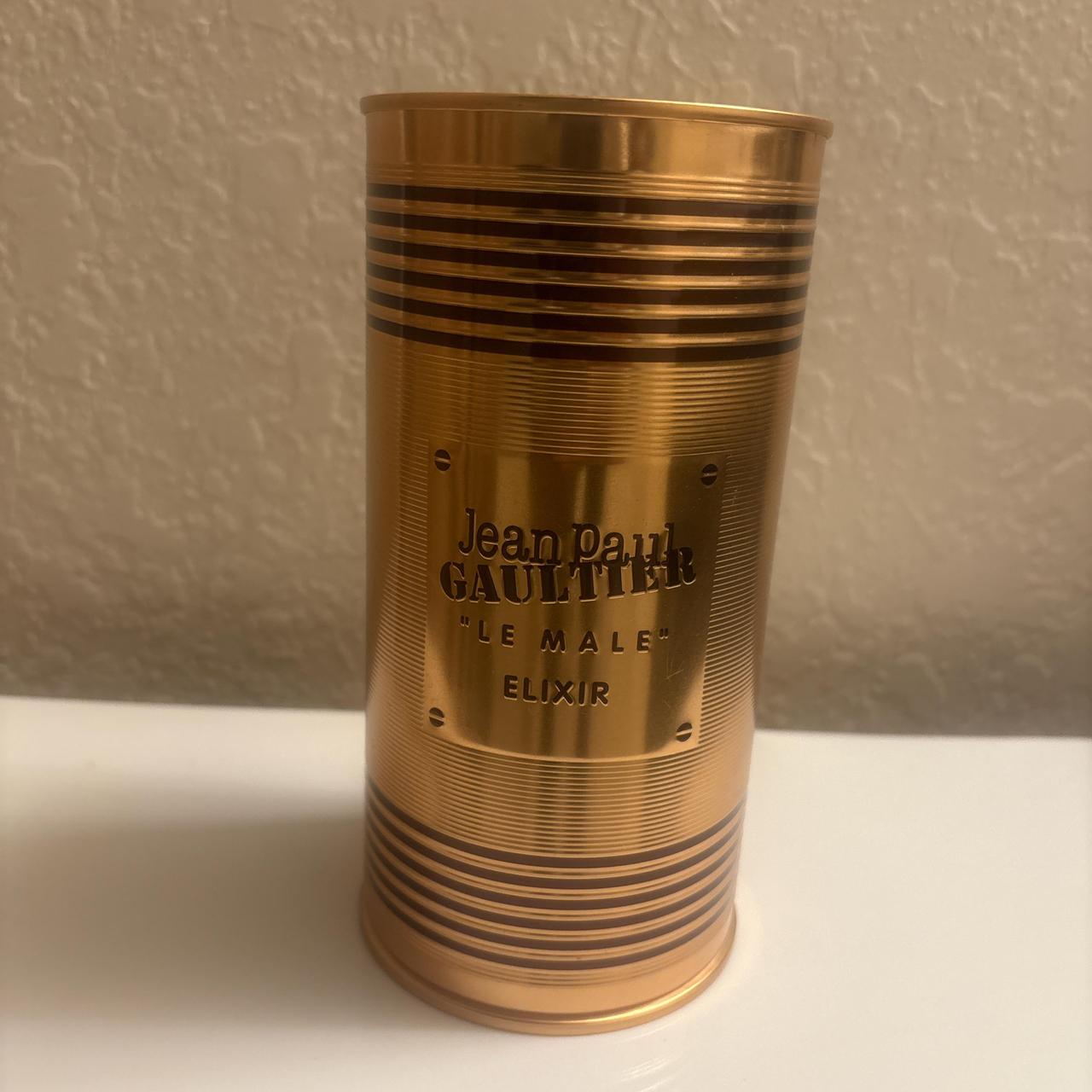 Jean Paul Gaultier ELIXIR fragrance, 1.7 oz, in gold... | Depop