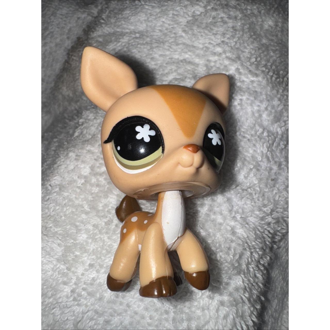 Littlest Pet Shop LPS #634 Deer Fawn - Brown... | Depop