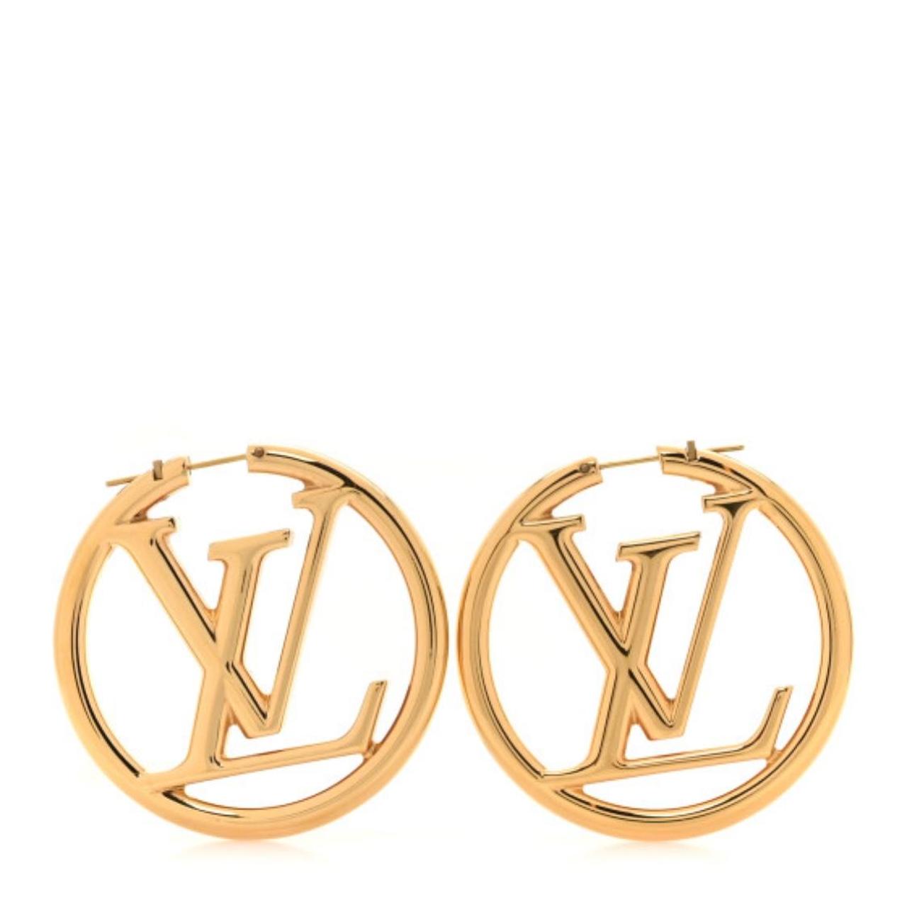Lv hoops 5cm wide | Depop