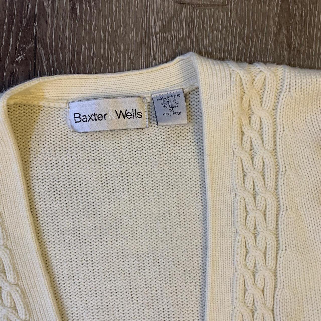 Cream cable knit cardigan #cottagecore Acrylic... - Depop