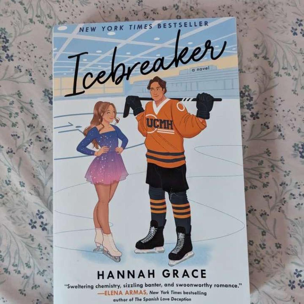 Icebreaker by Hannah Grace, hardcover book with... - Depop