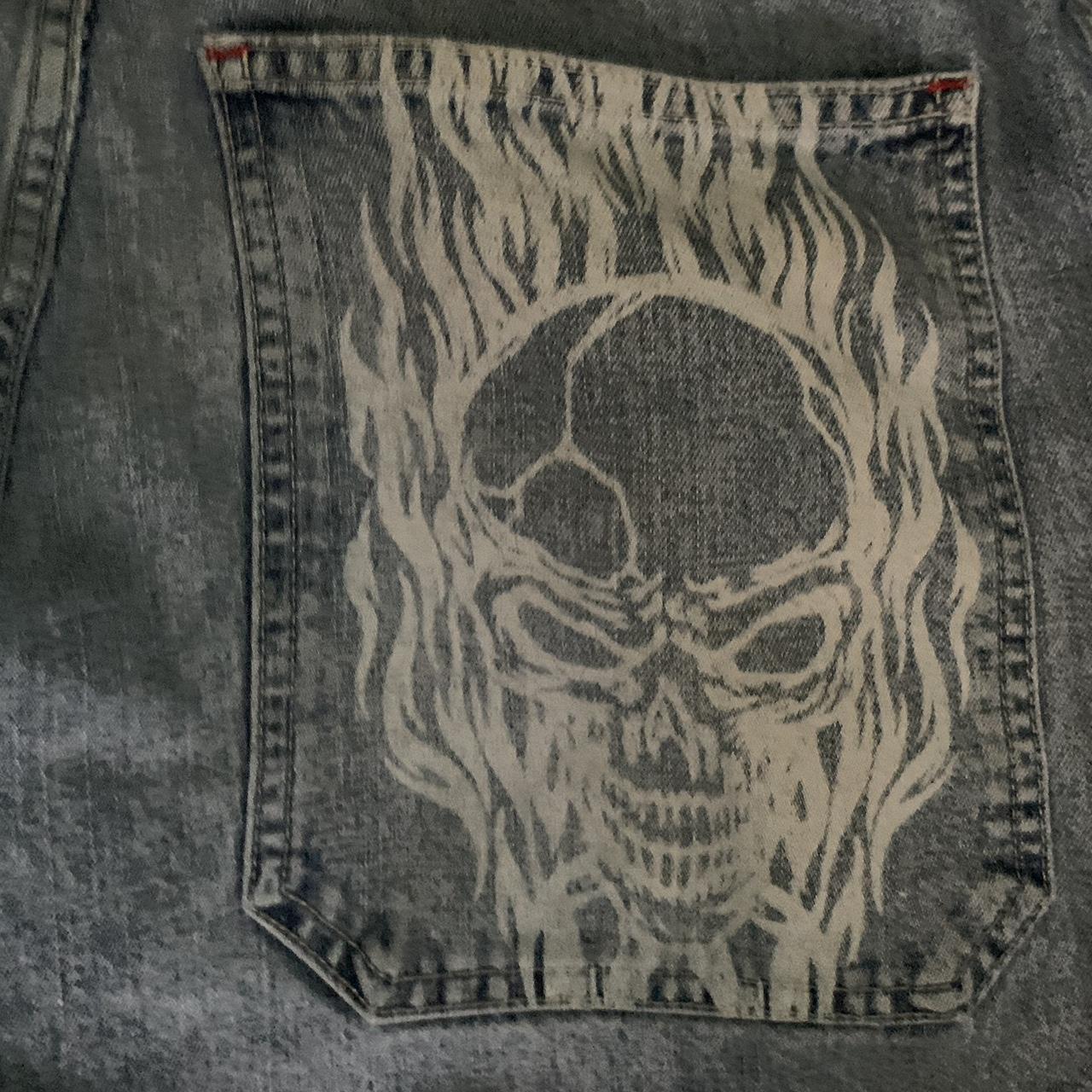 Size 34 by 32 jnco ghost riders SEND OFFERS - Depop