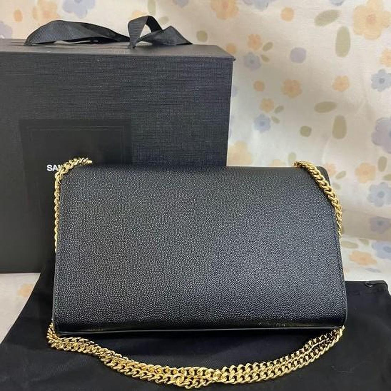 YSL Saint Laurent Kate Medium Chain Bag Color:... - Depop