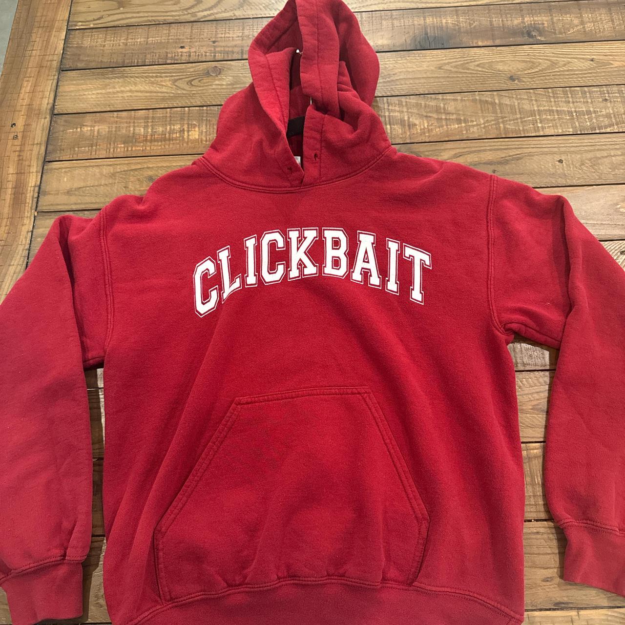 Red and white Dillon Ensor worn David Dobrik S1... - Depop