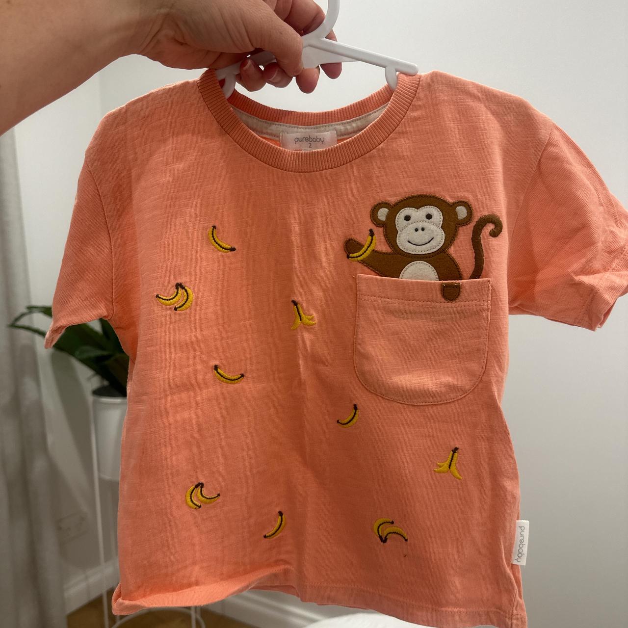 Purebaby boys tshirt - size 2 - Depop