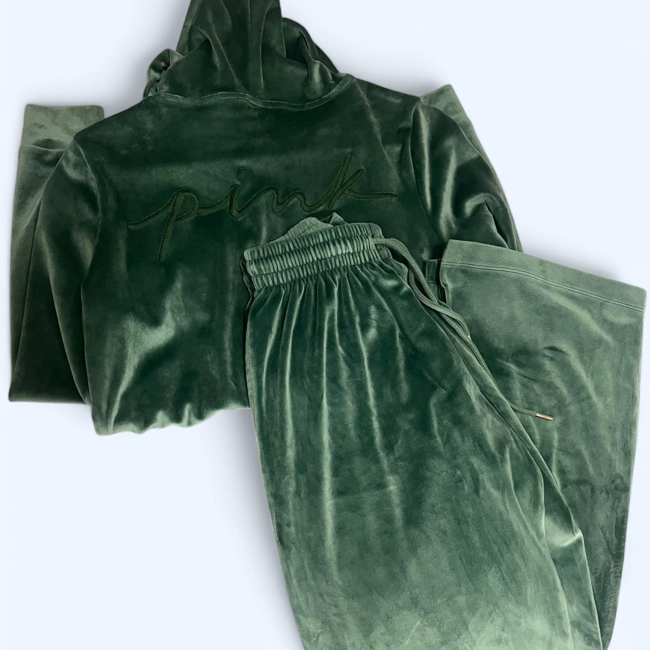 PINK Victoria Secret Silk Tracksuit. Willing to sell... | Depop