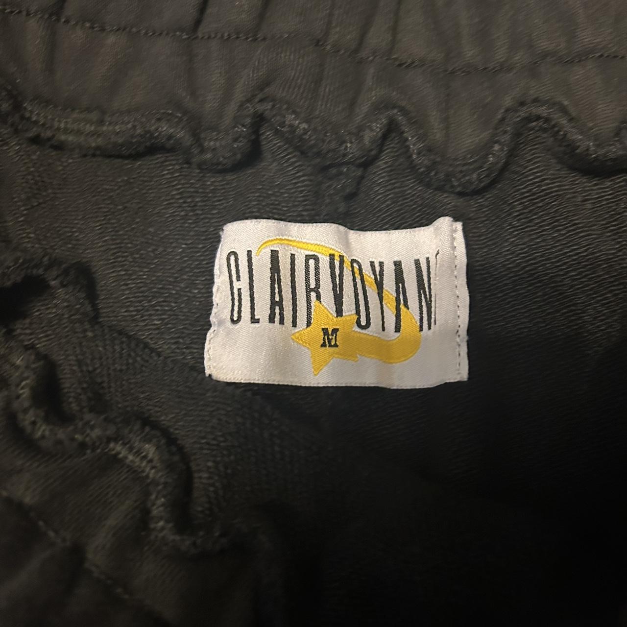 Black and white clrvnt sweatpants authentic, package... - Depop