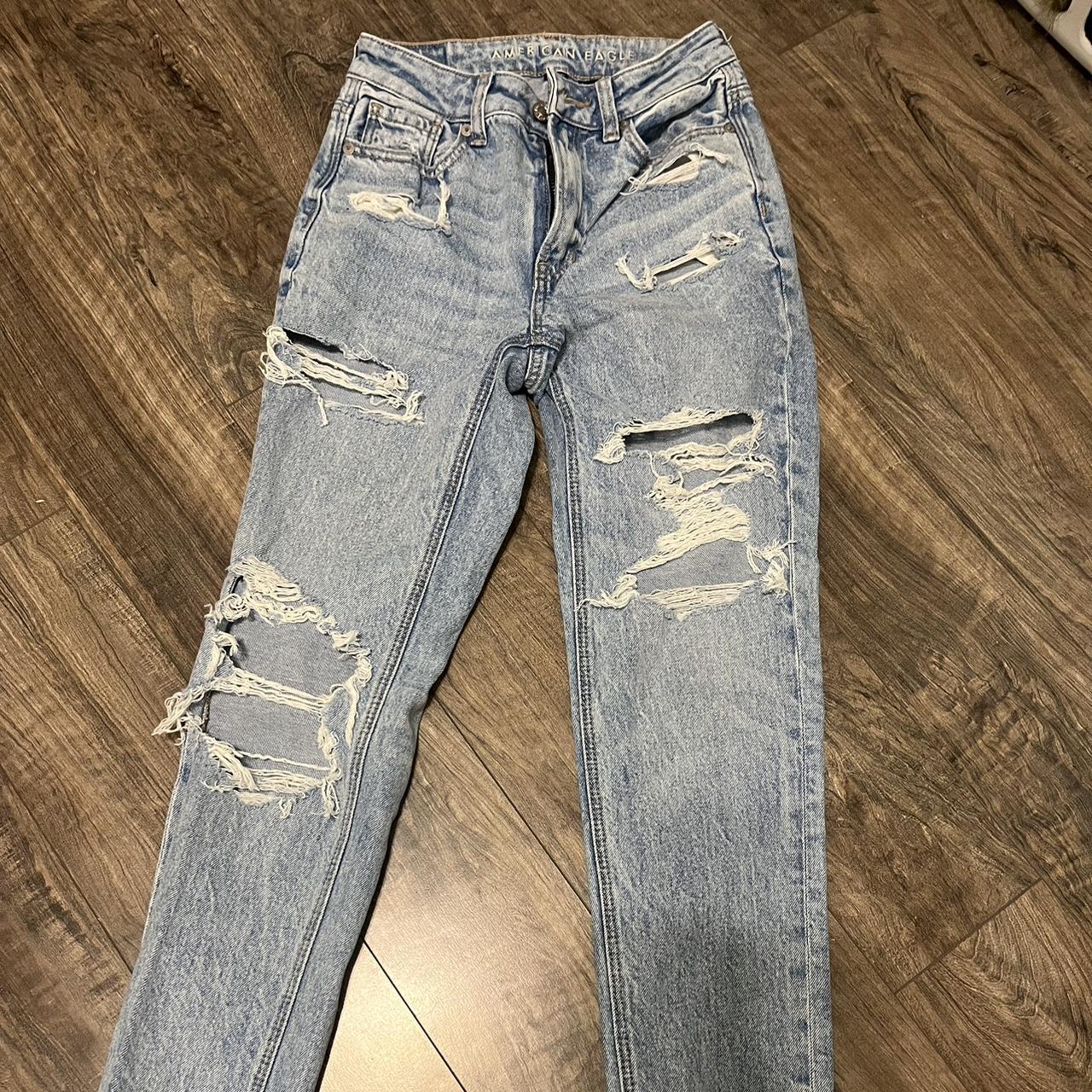 American Eagle Strigid Jeans 000 - Depop