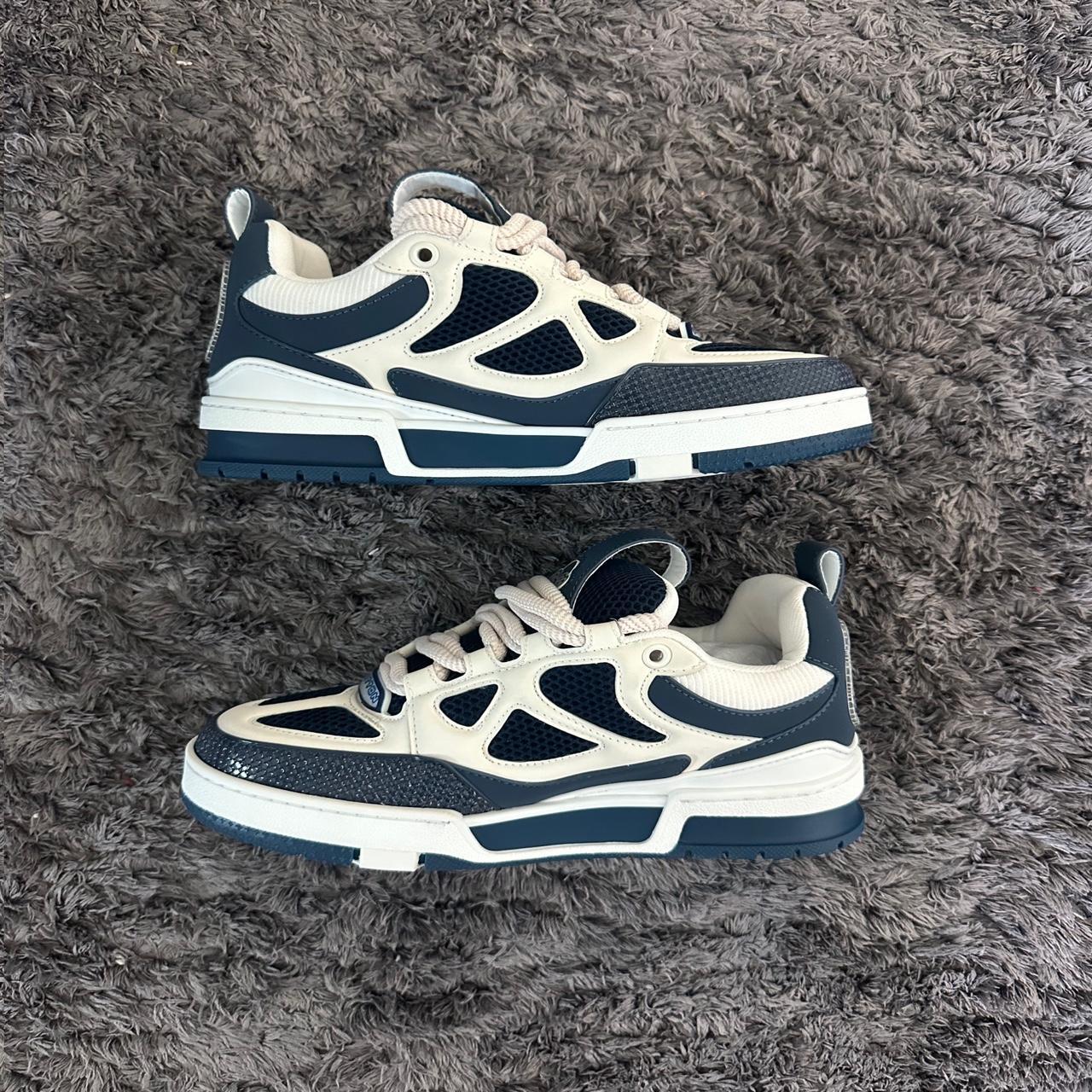 LV Skates (Navy/White) Size 9.5 - Depop