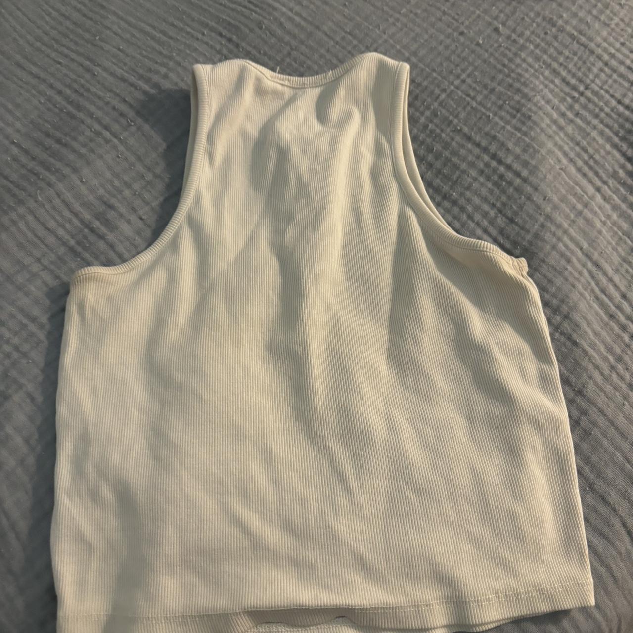 Kappa delta tank top stone wash, distressed,... | Depop