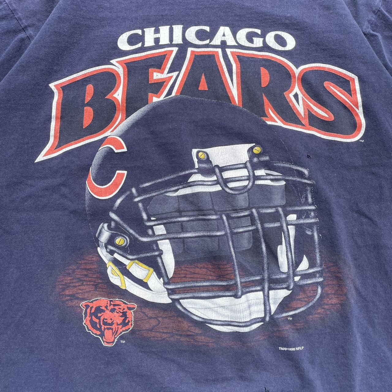 Vintage 90s Chicago Bears Graphic Shirt Size XL... - Depop