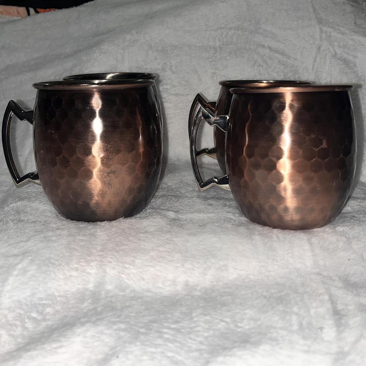 Set of 4 faded copper Moscow Mule mugs #cocktailware... - Depop