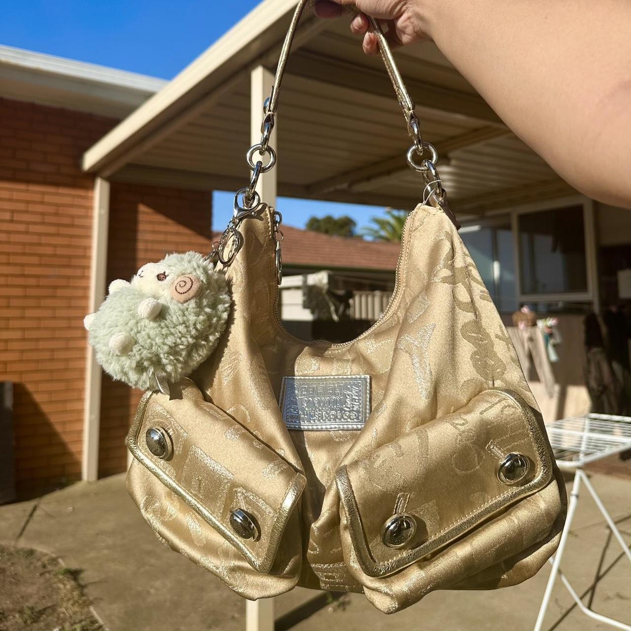 Coach gold poppy - Depop