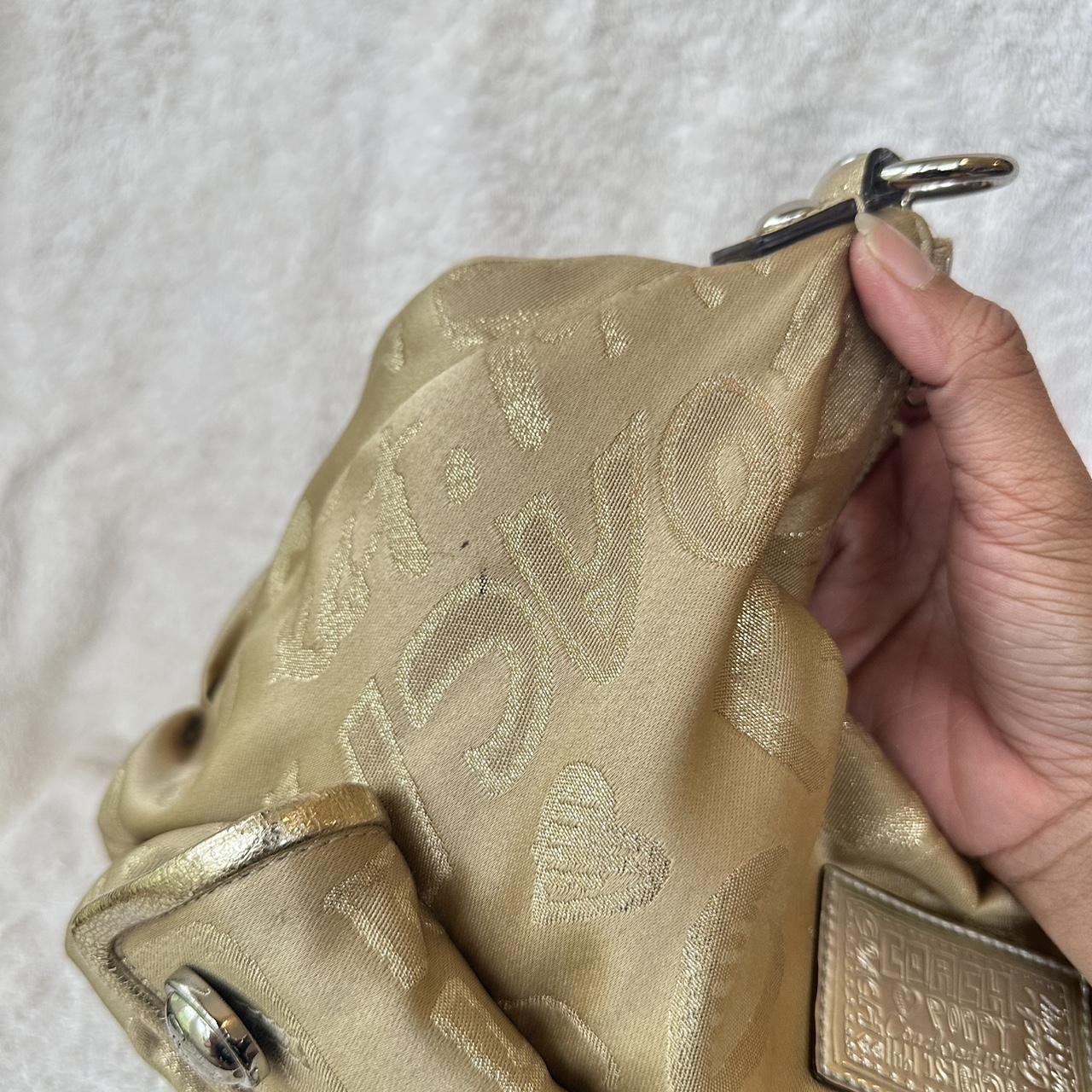Coach gold poppy - Depop