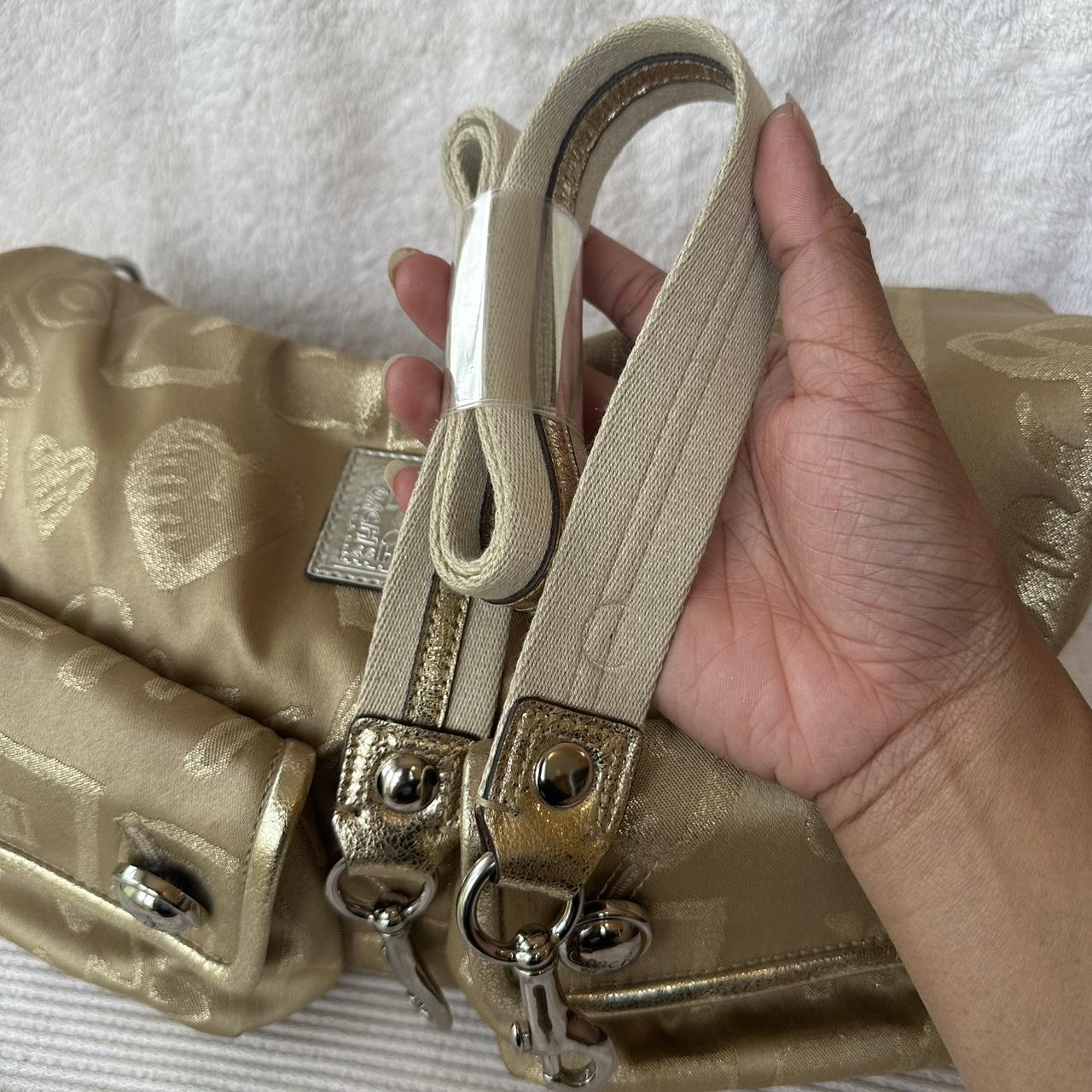 Coach gold poppy - Depop