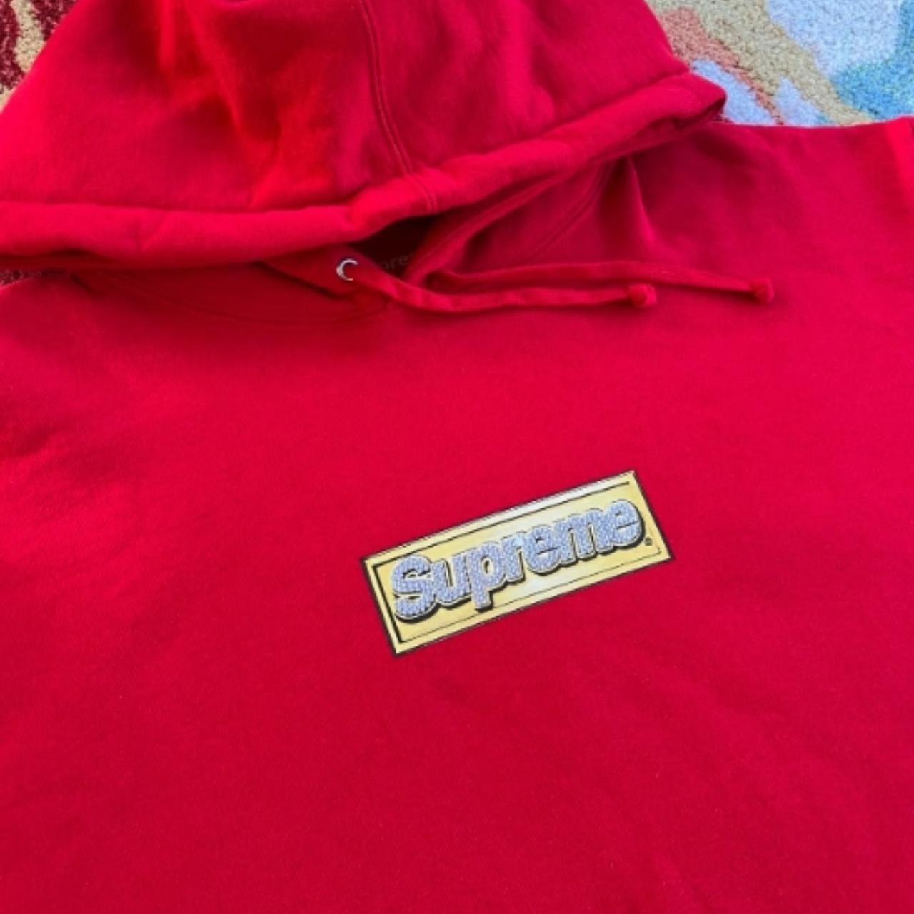Supreme Bling Box Logo SS22 Red Supreme Bling Box... - Depop