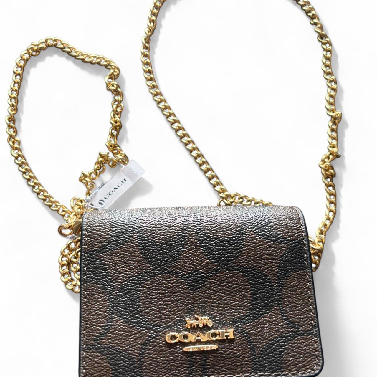 Coach mini wallet crossbody bag purse. Brand new... | Depop