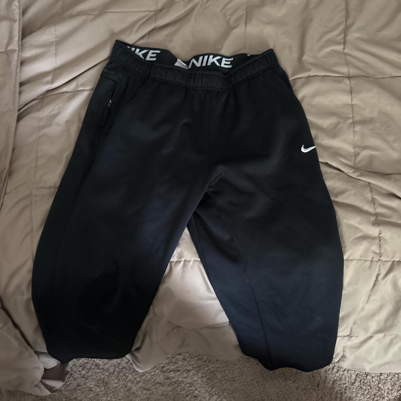Large Nike sweats Non cuffed | Depop