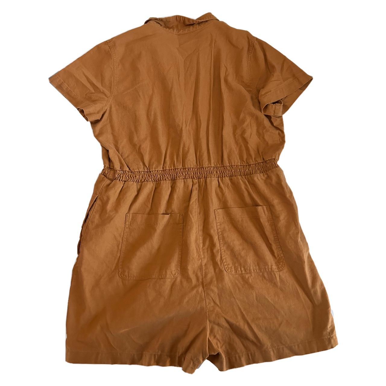 Universal Threads brand khaki short jumpsuit - Depop