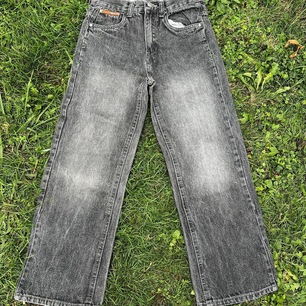 Kids Green Ecko Unltd. Embroidered denim jeans... | Depop