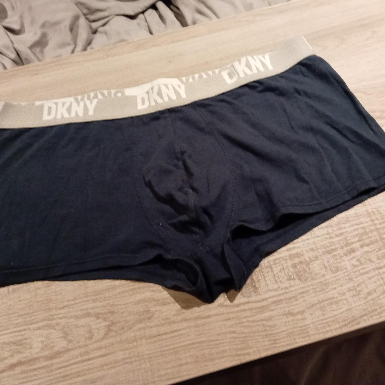 Dkny boxers trunks Dark blue Size xl - Depop