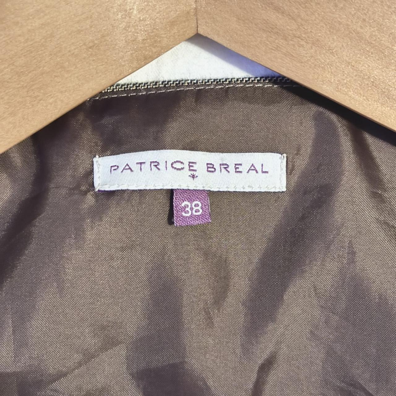 beige/grey button up vest | Patrice Bereal Size:... | Depop